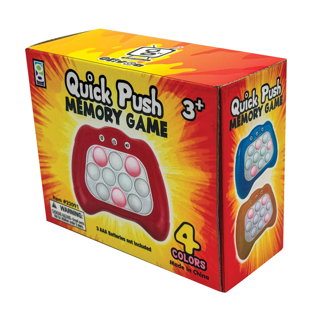 Quick Push Memory Game | GEDDES Toys