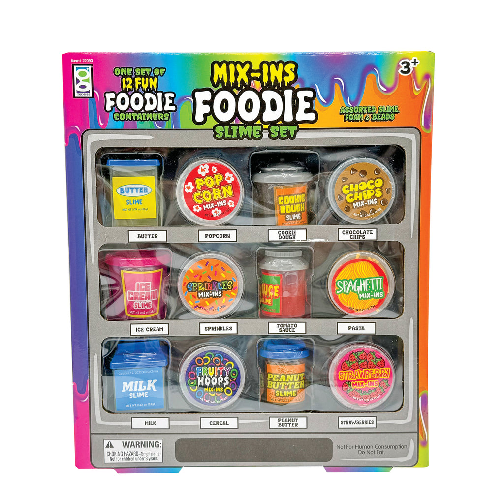 Mix-Ins Foodie Slime Set | GEDDES Slime Toys