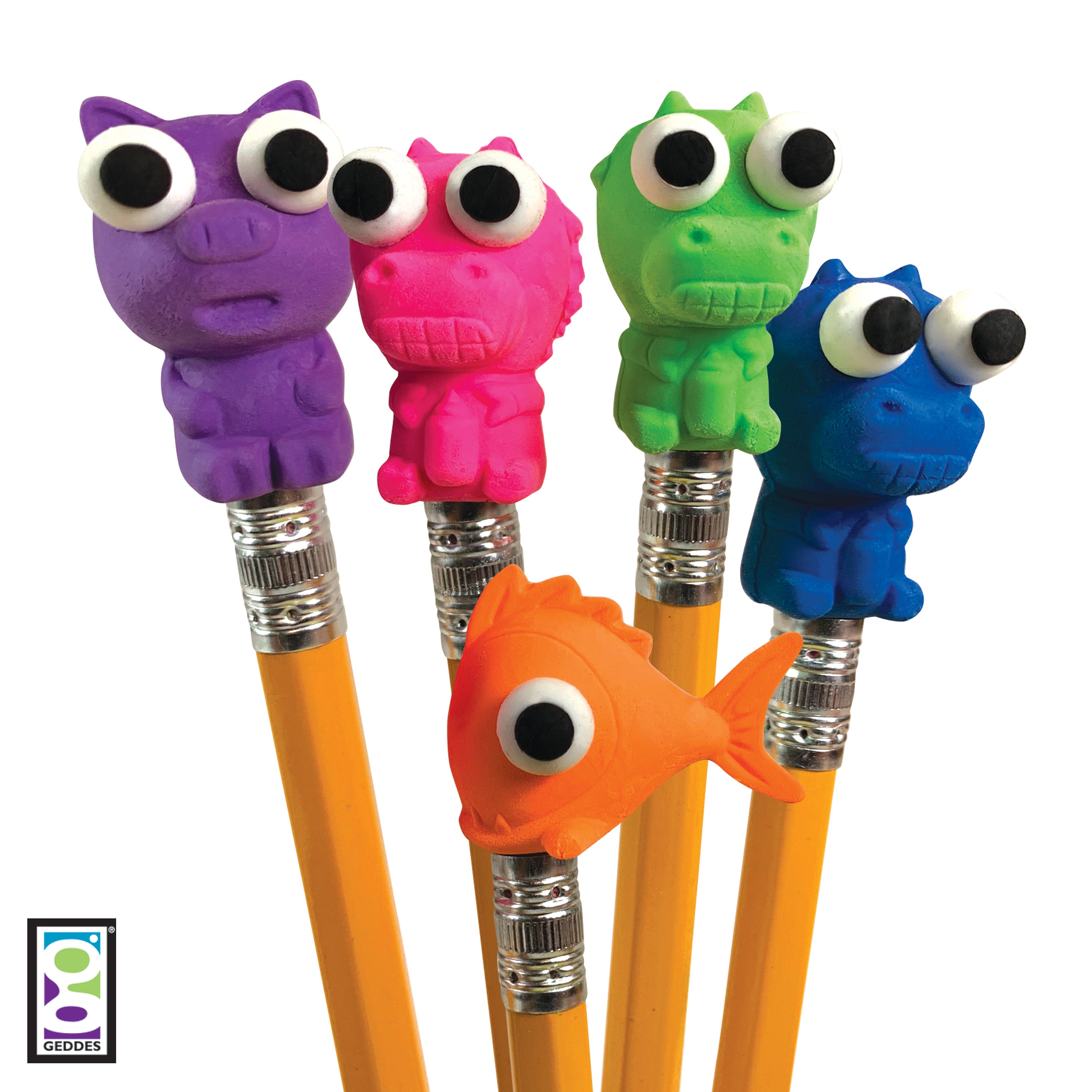 Fun Erasers: Here s Looking At You Eraser Toppers
