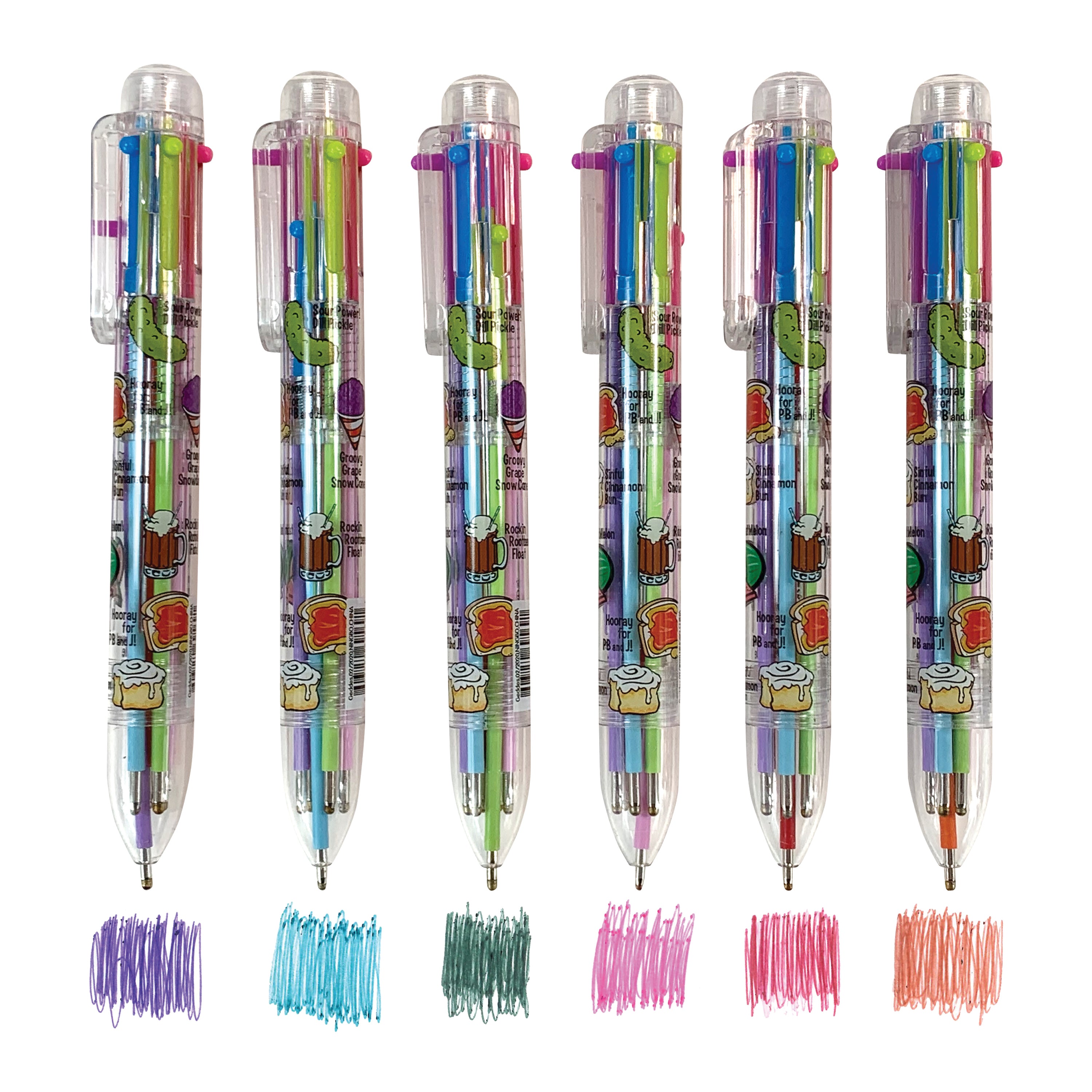 Cool Pens: Scent-sibles Scented 6-Color Pens