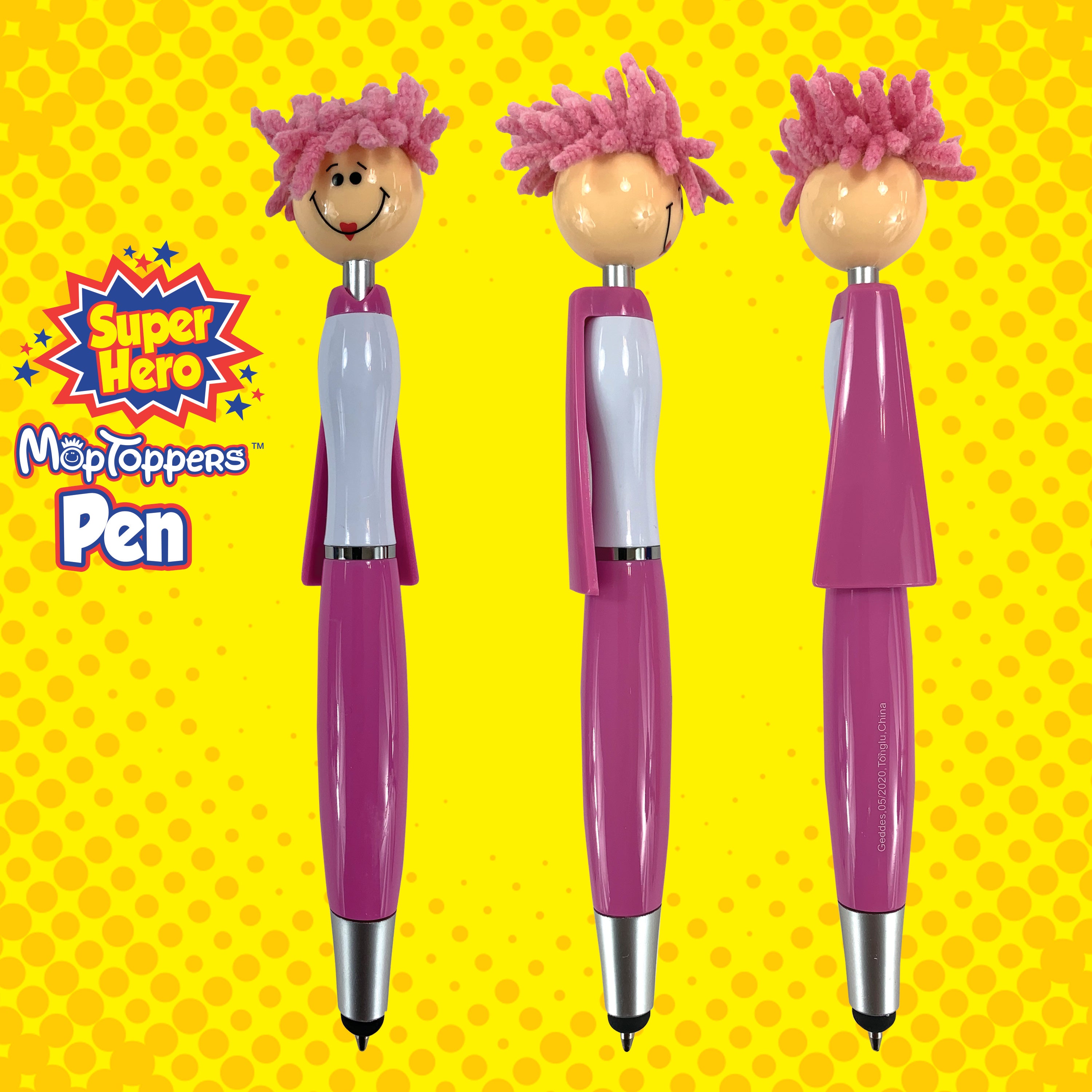 Cool Pens: Super Hero MopToppers™ Stylus Pens