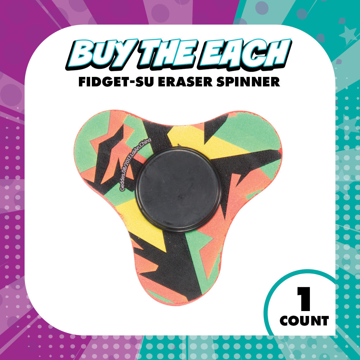 Fidget-Su Eraser Spinners | GEDDES Novelty Toys – Raymond Geddes