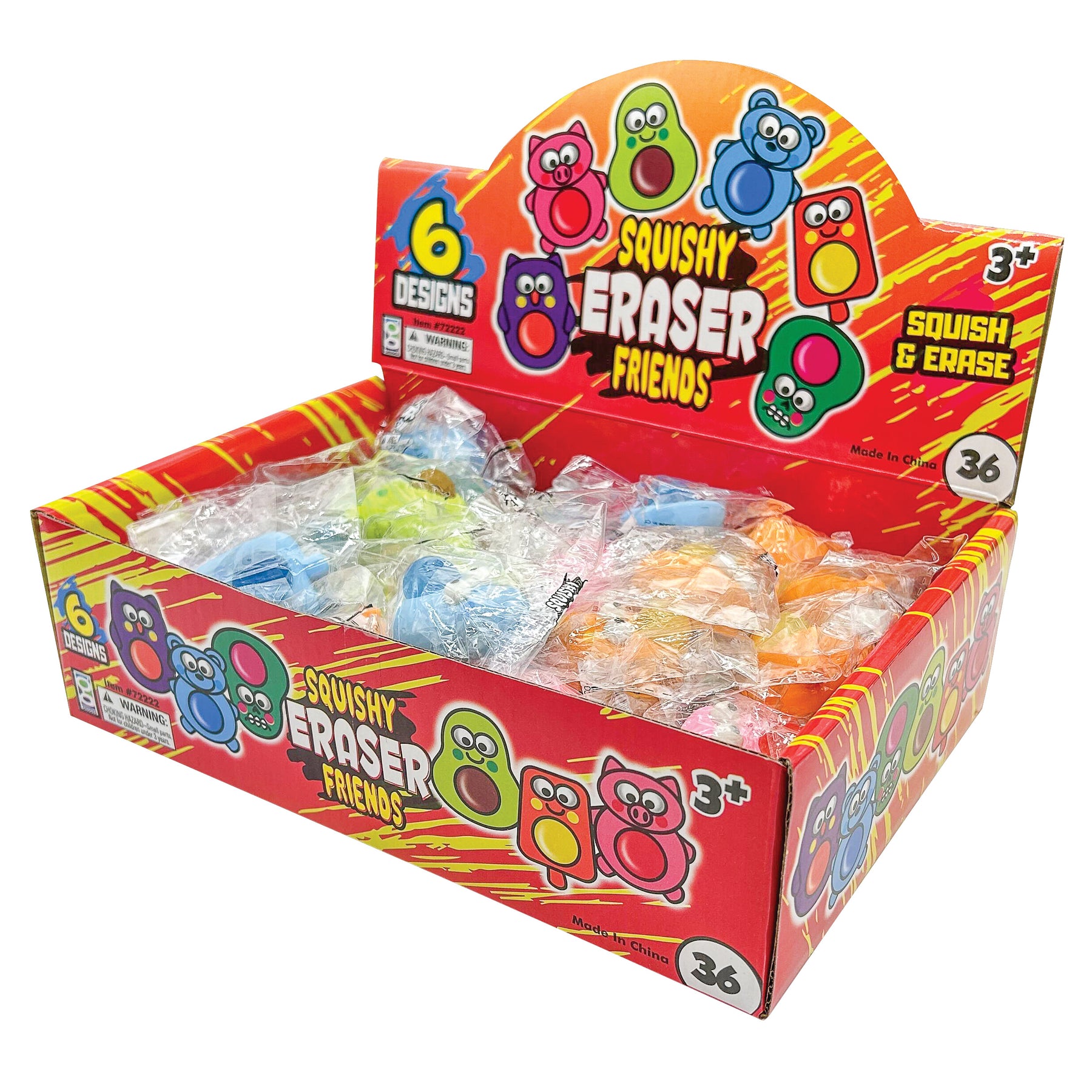 Squishy Eraser Friends | GEDDES Squishies