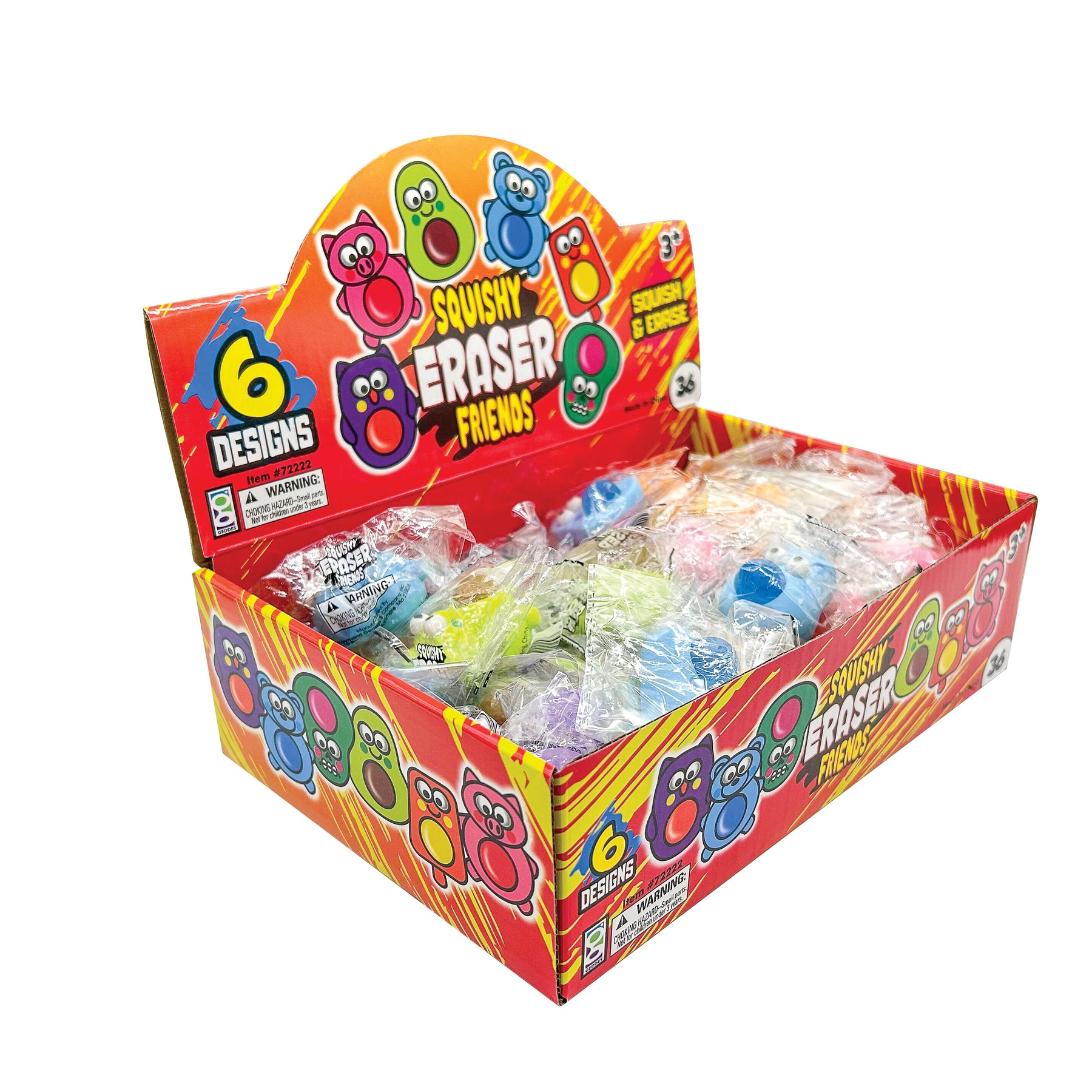 Squishy Eraser Friends | GEDDES Squishies