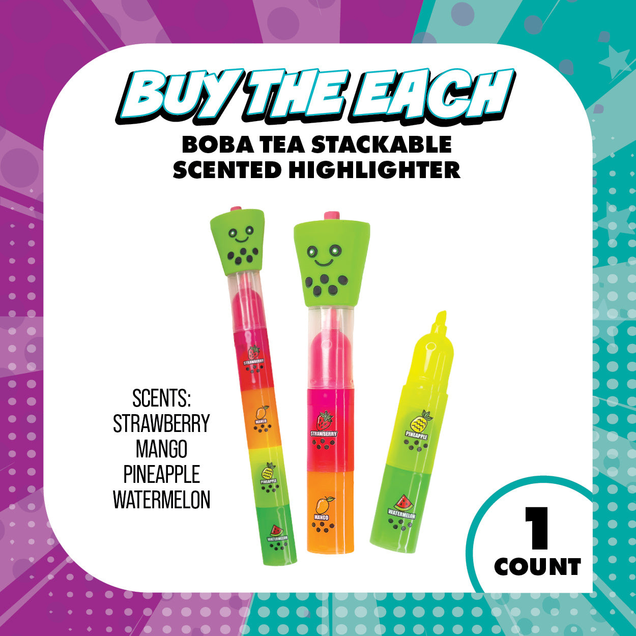 Boba Tea Stackable Highlighter – Raymond Geddes