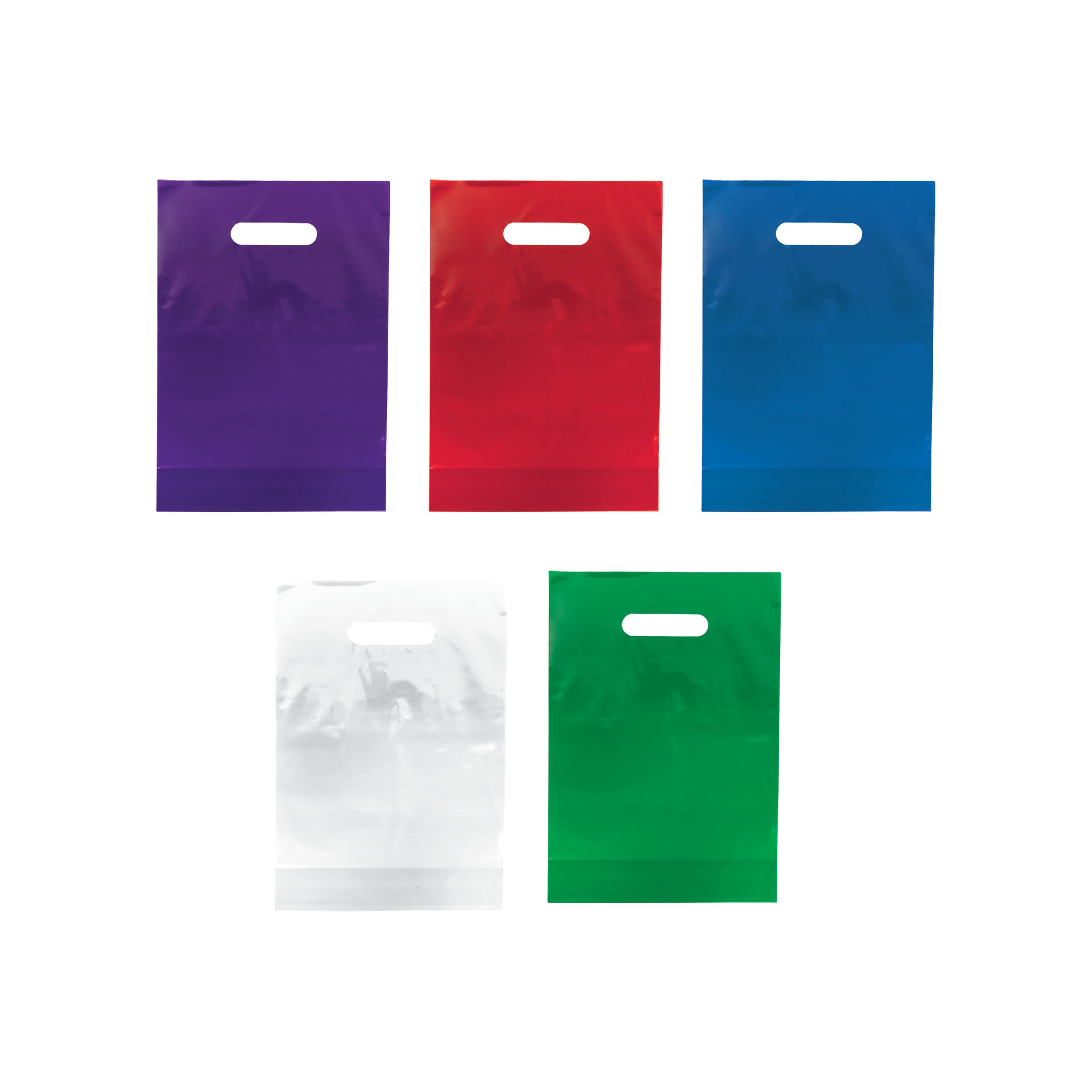 Colorful Plastic Goodie Bags - 12 count – Raymond Geddes