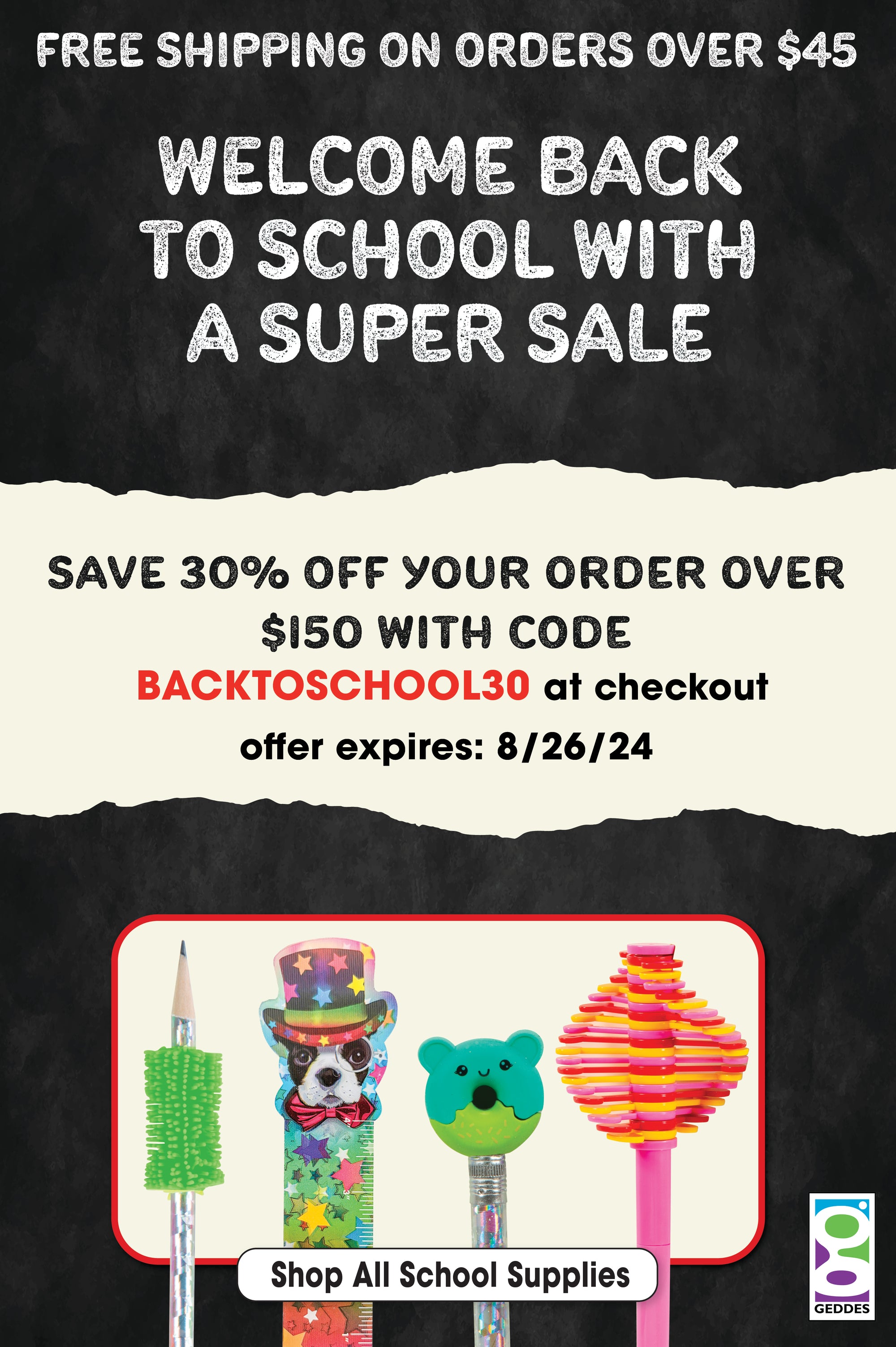 School Supplies | Buy Bulk School Supplies Online | Shop GEDDES