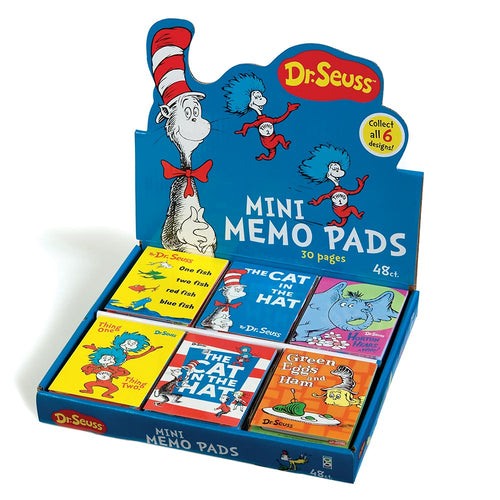 Dr. Seuss School Supplies: Dr. Seuss Mini Memo Pads