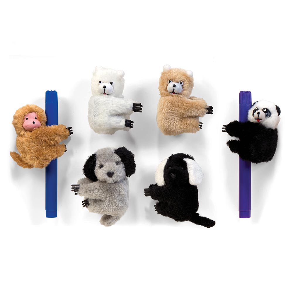 Novelty Toys and Games: Jumbo Clip-On Critter Animal Clips