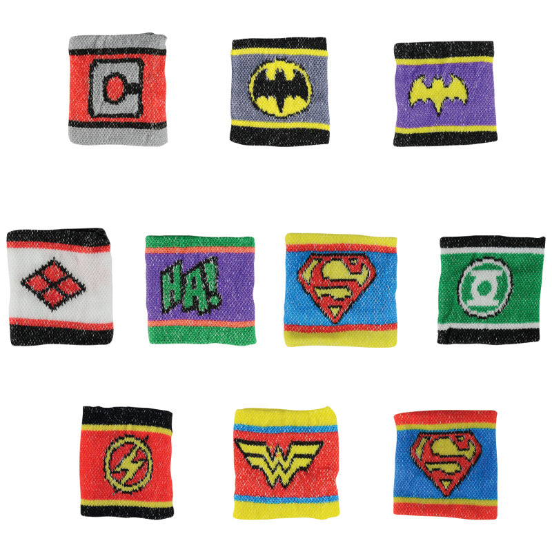 DC Comics Logo Wristbands - 100 per bag – Raymond Geddes