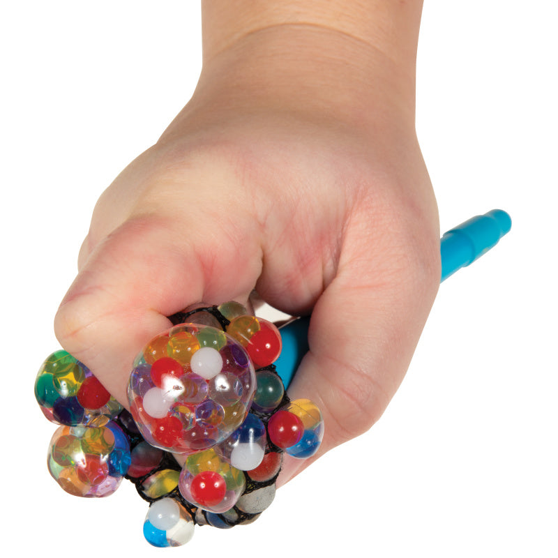 Cool Pens: Rainbow Mesh Ball Pens | Shop GEDDES School Supplies