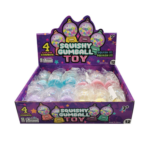 Gumball Machine Squishy Toys | GEDDES Toys