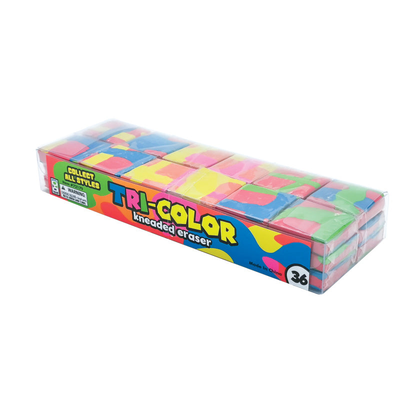 Tri-Color Kneaded Eraser | GEDDES Erasers